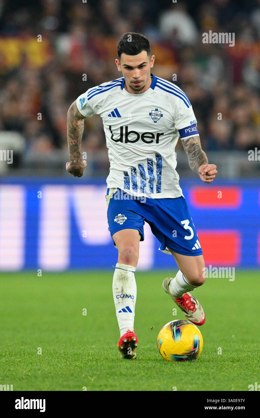 2nd Mar 2025, Olimpico Stadium, Rome, Italy; Serie A Enilive Football Match; Roma versus Como ...