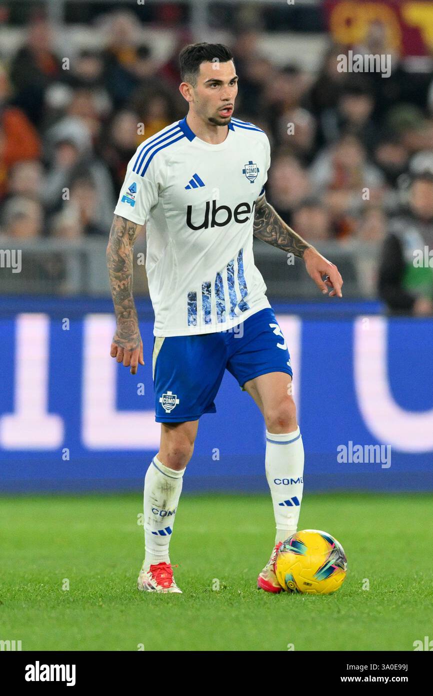 2nd Mar 2025, Olimpico Stadium, Rome, Italy; Serie A Enilive Football Match; Roma versus Como ...