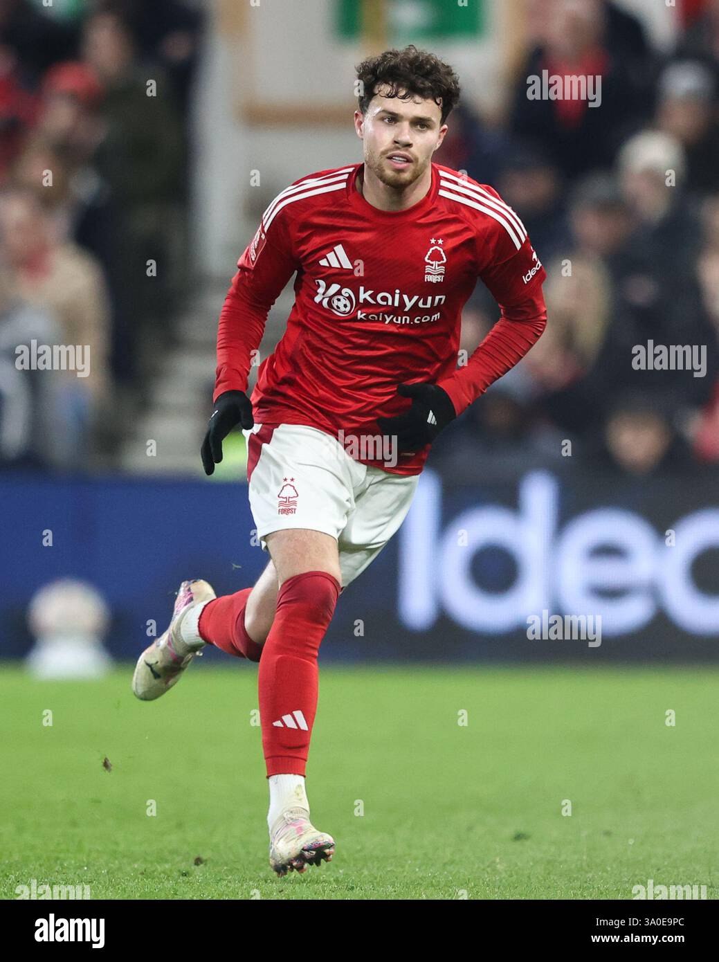 Nottingham, UK. 03rd Mar, 2025. Neco Williams of Nottingham Forest ...