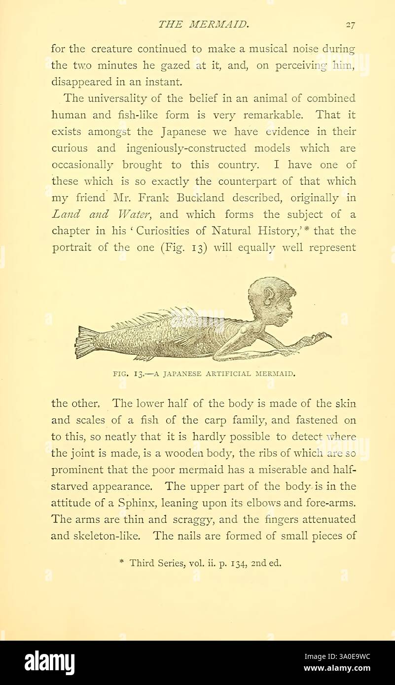 Sea, fables, explained, London, W. Clowes and Sons, Ltd, 1883, ocean ...