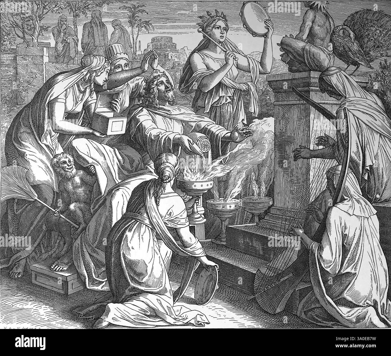 Old Testament. Solomon falls into idolatry. 1st Book of Kings ...