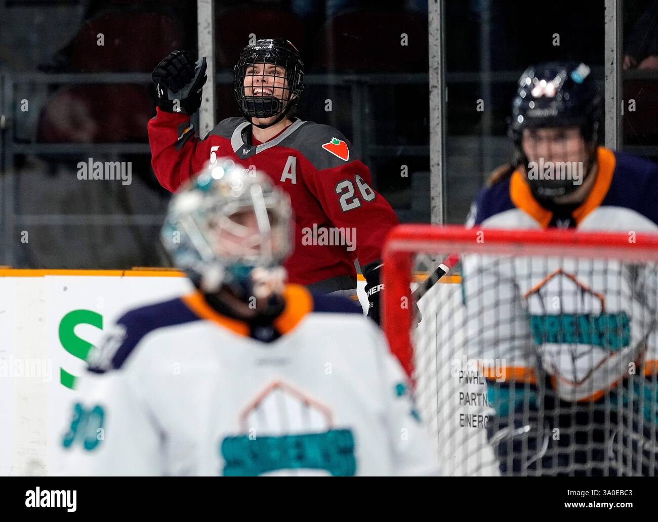 Ottawa, Canada. 26th Feb, 2025. Ottawa Charge's Emily Clark (26 ...