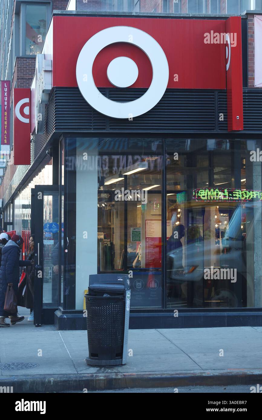 New York, United States. 02nd Mar, 2025. New York City Target store in ...