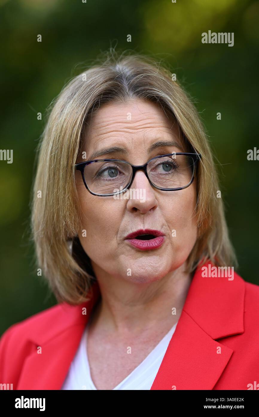 Melbourne, Australia. 04th Mar, 2025. Victorian Premier Jacinta Allan ...