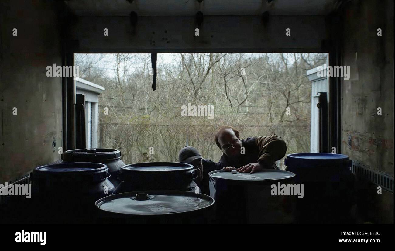 MCVEIGH, from left: Alfie Allen, as Timothy McVeigh, Brett Gelman, as Terry Nichols, 2024 ...