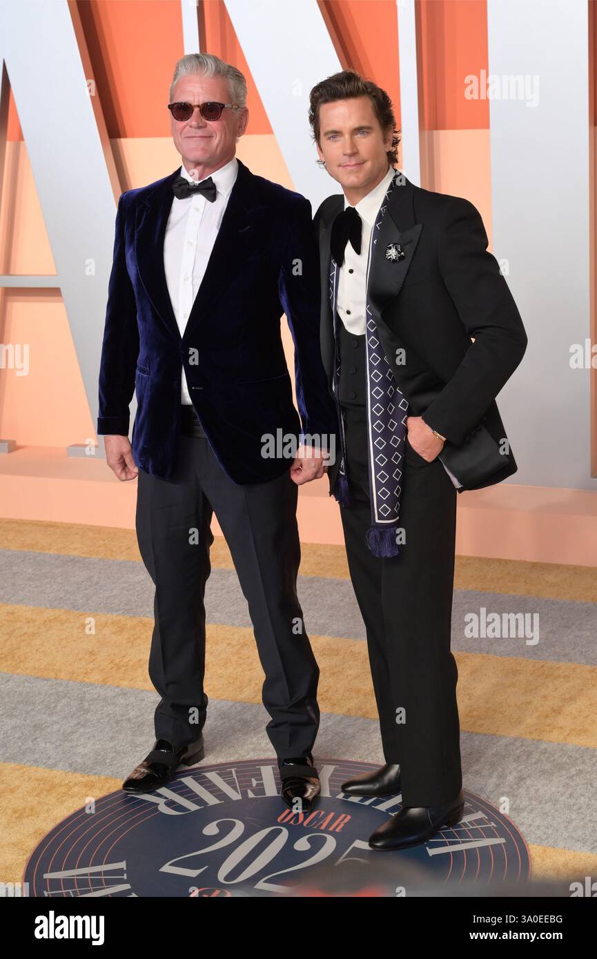 Los Angeles, USA. 02nd Mar, 2025. Los Angeles, CA. 02MAR2025: Matt Bomer & Simon Halls at the ...