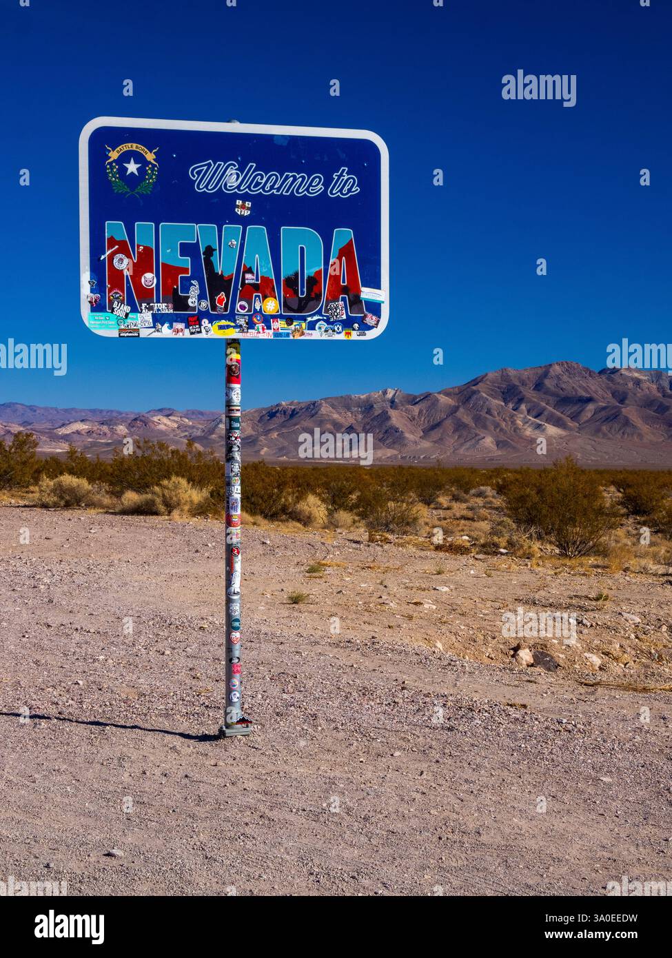 Nevada state park sign hi-res stock photography and images - Alamy