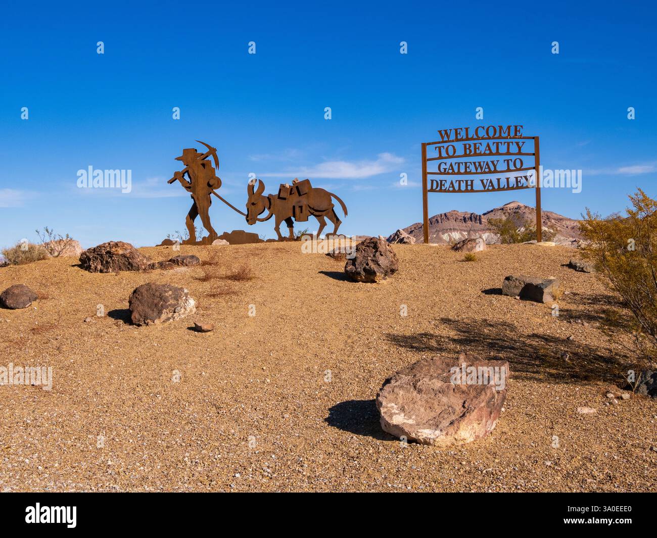 Welcome to beatty sign hi-res stock photography and images - Alamy