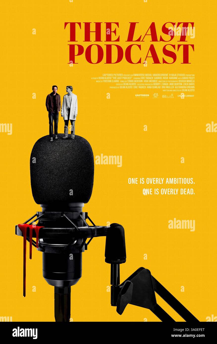 THE LAST PODCAST, poster, from left: Gabriel Rush, Eric Tabach, 2025 ...