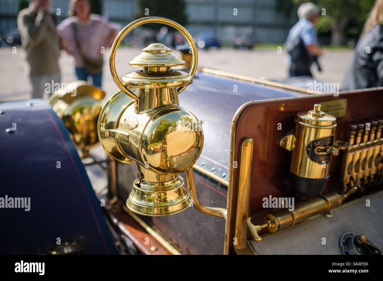 Mercedes Simplex vintage classic retro car vehicle engine headlight ...