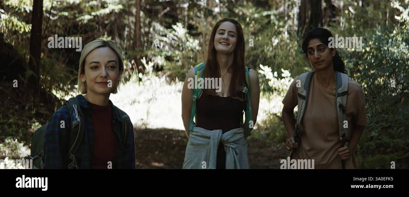 THE WILD, (aka WILDER THAN HER), from left: Kate Easton, Kayla Foster, Sunita Mani, 2023. © WTH ...