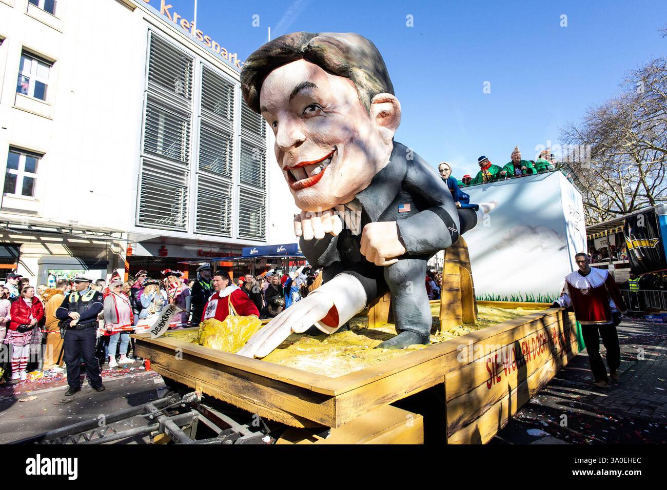 Karneval in Köln, Rosenmontag, 03.03.2025 47. Gruppe, KG Schlenderhaner ...