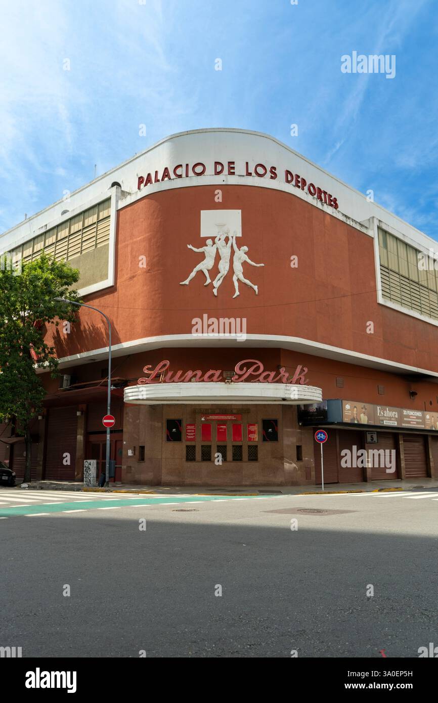Buenos Aires, Argentina - February 8, 2025: Luna Park is a multi ...