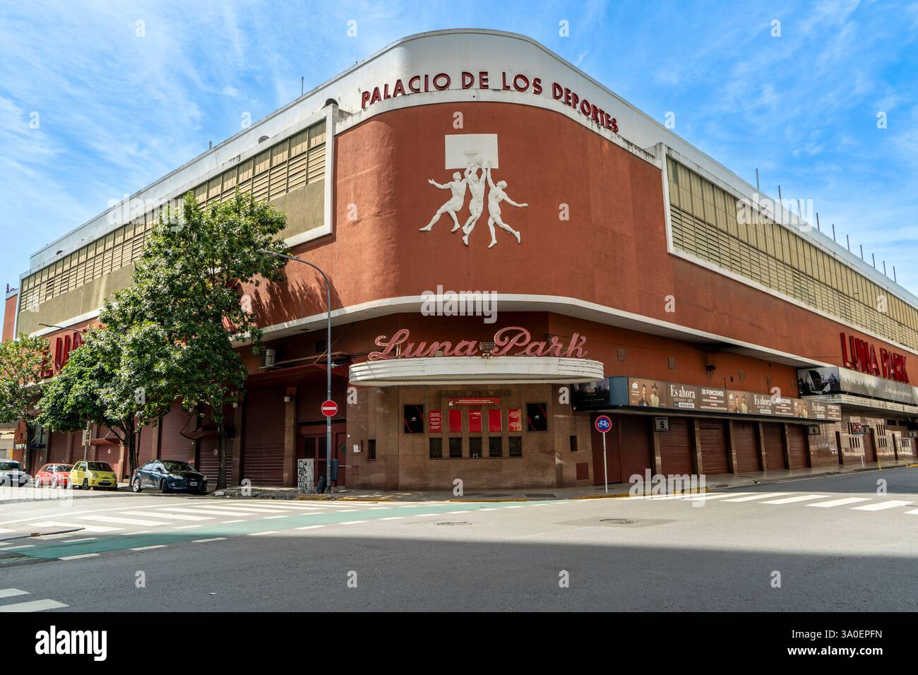 Buenos Aires, Argentina - February 8, 2025: Luna Park is an iconic ...