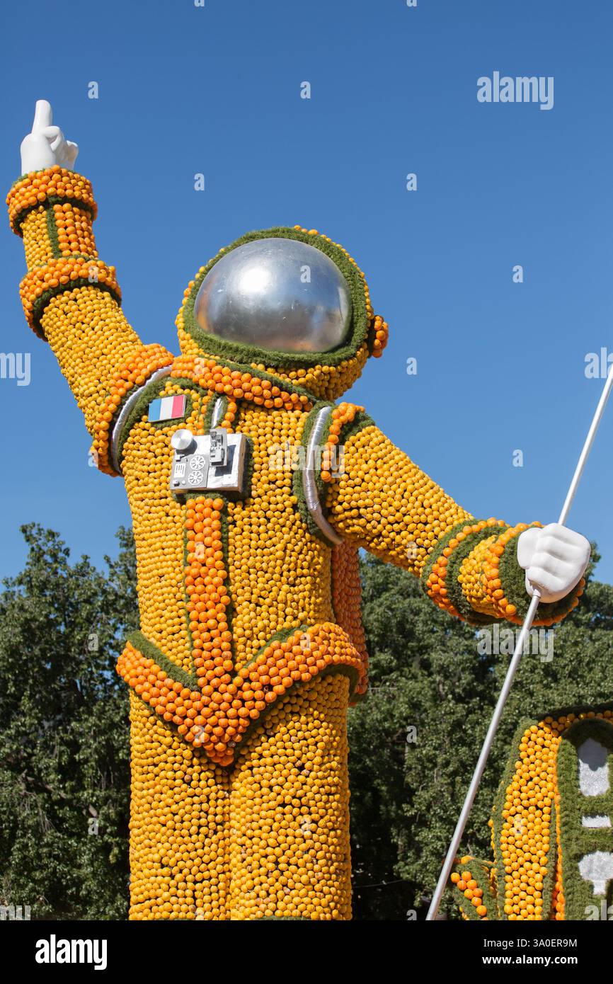 Menton, France,Provence-Alps-Azure Coast-Mar 02, 2025: Lemon Festival ...