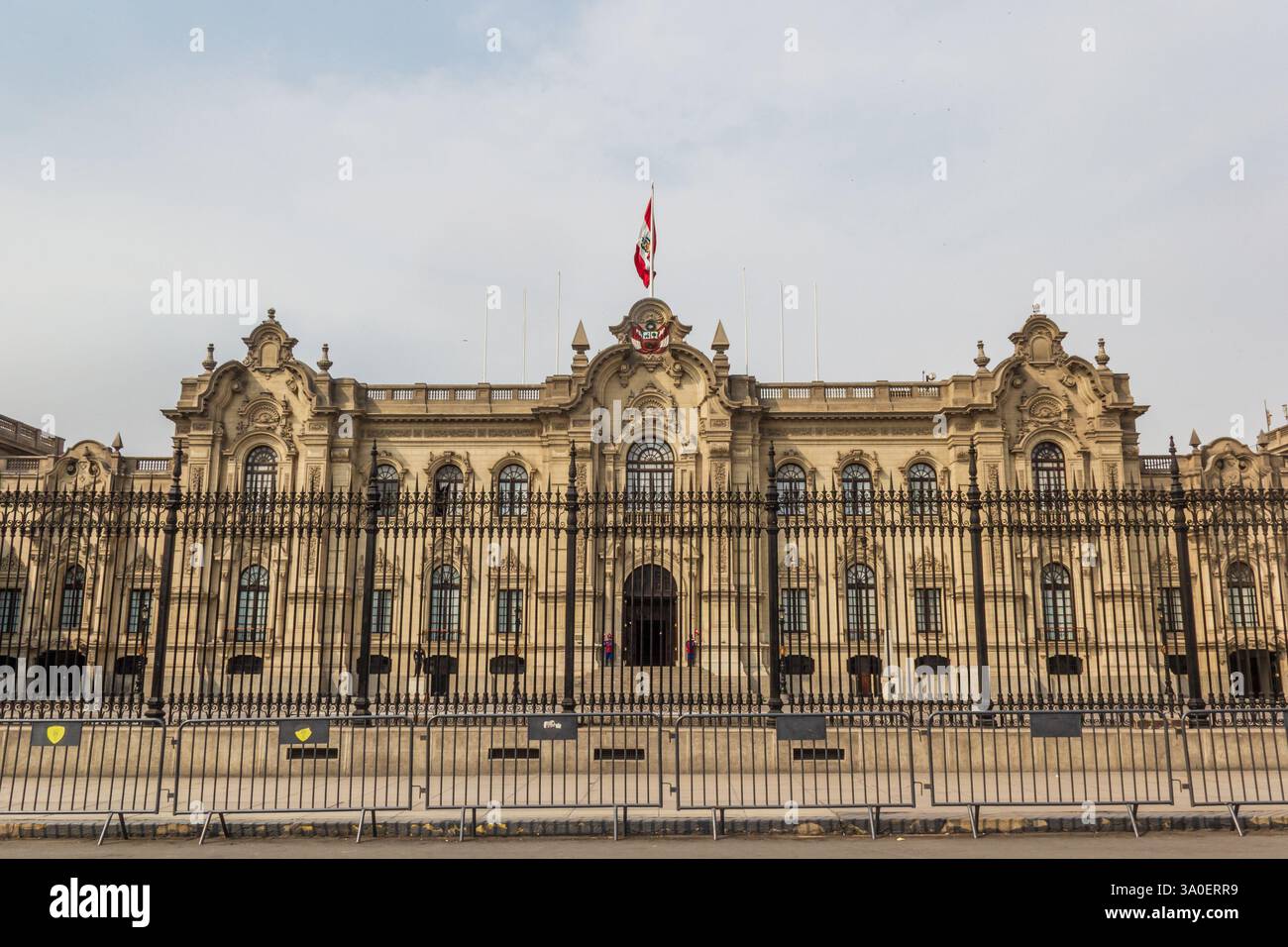 Peruvian government hi-res stock photography and images - Alamy