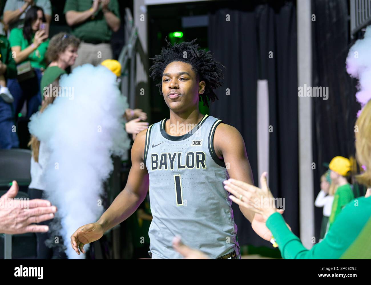 Waco, Texas, USA. 1st Mar, 2025. Baylor Bears guard Robert Wright III ...
