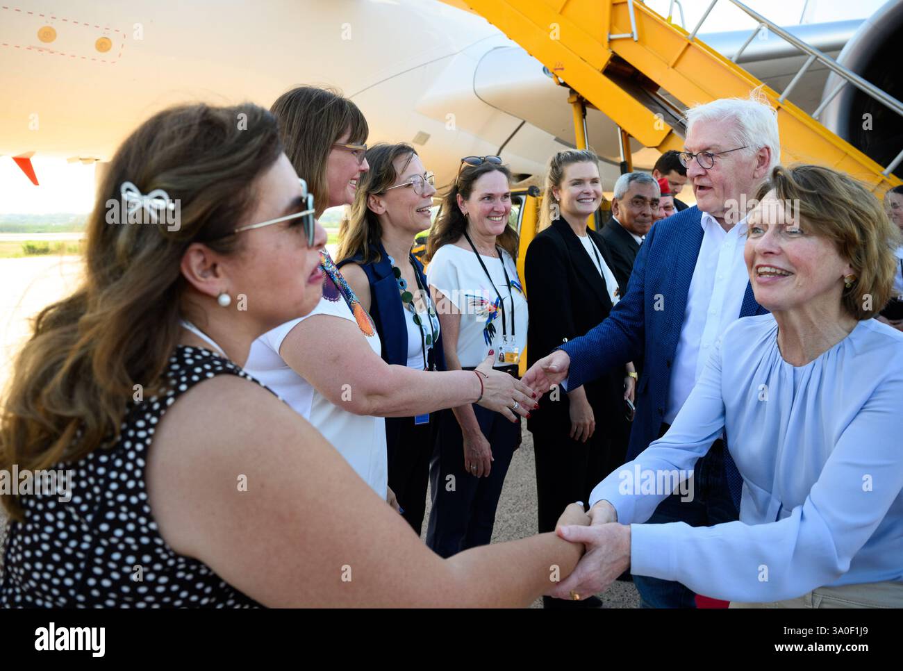 03 March 2025, Paraguay, Asunción: Federal President Frank-Walter ...