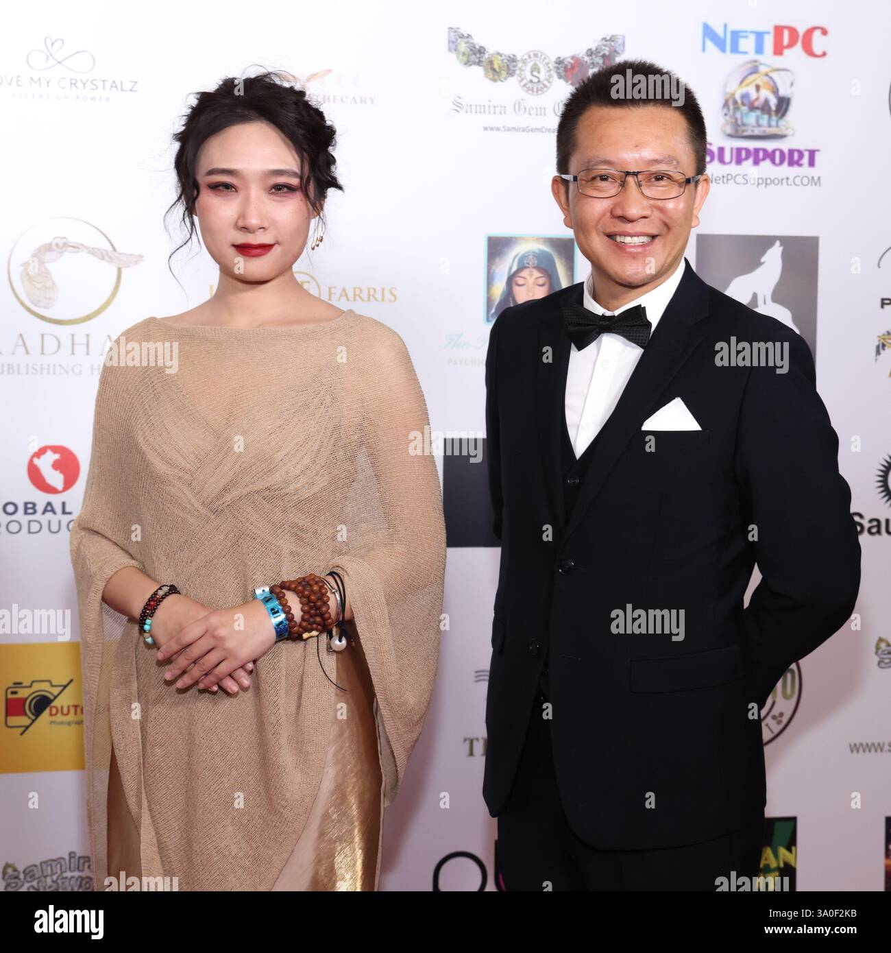 Universal City, California, USA. 2nd March 2025. Artist Wenkang Xue and ...