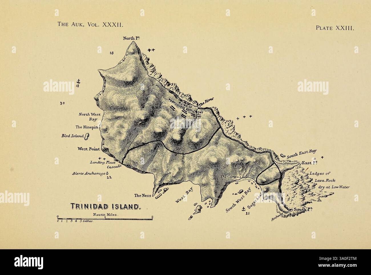 Islands topographical features hi-res stock photography and images - Alamy