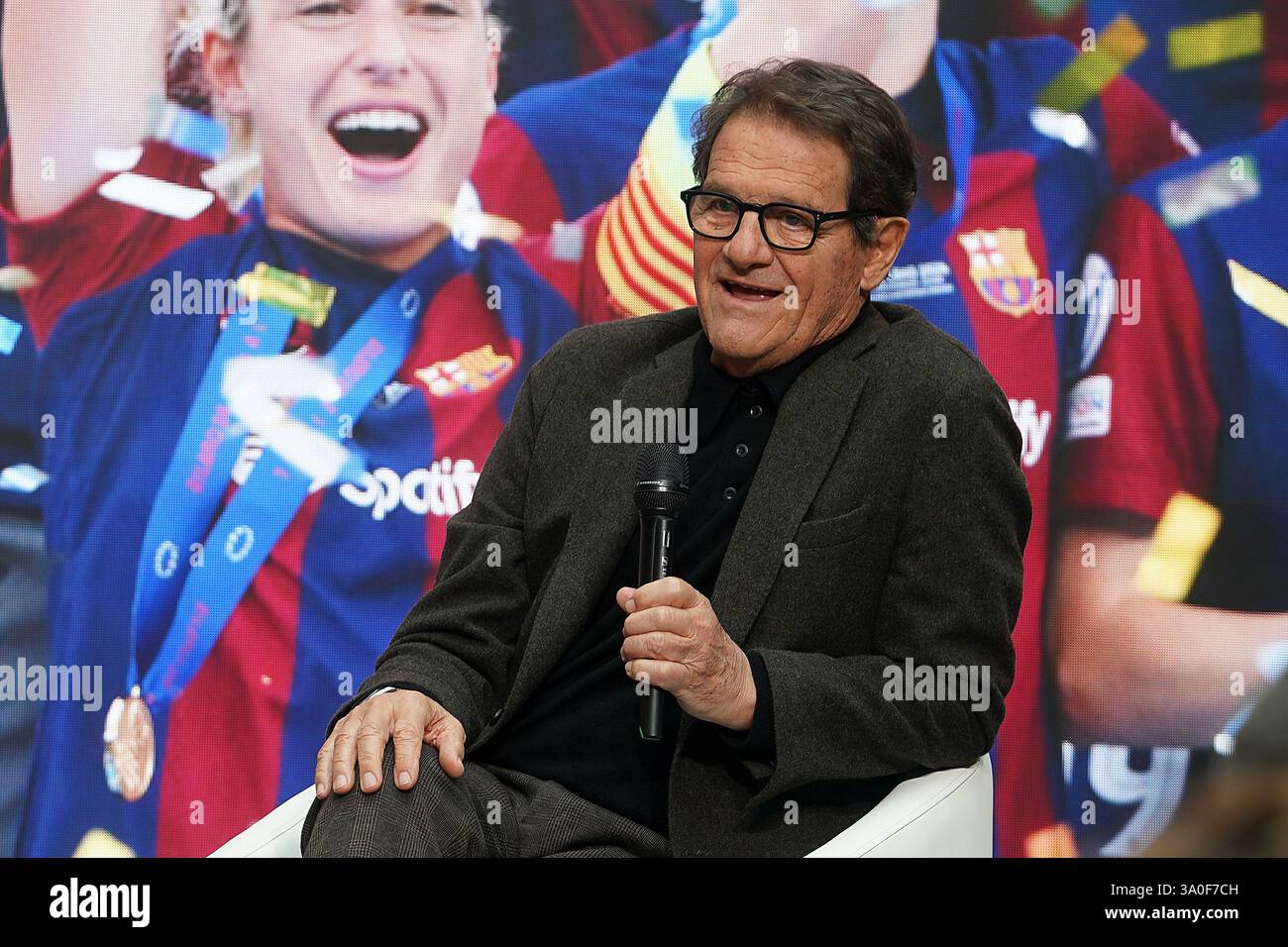 Fabio Capello, Laureus Ambassador during the Laureus World Sports Awards 2025 nominations ...