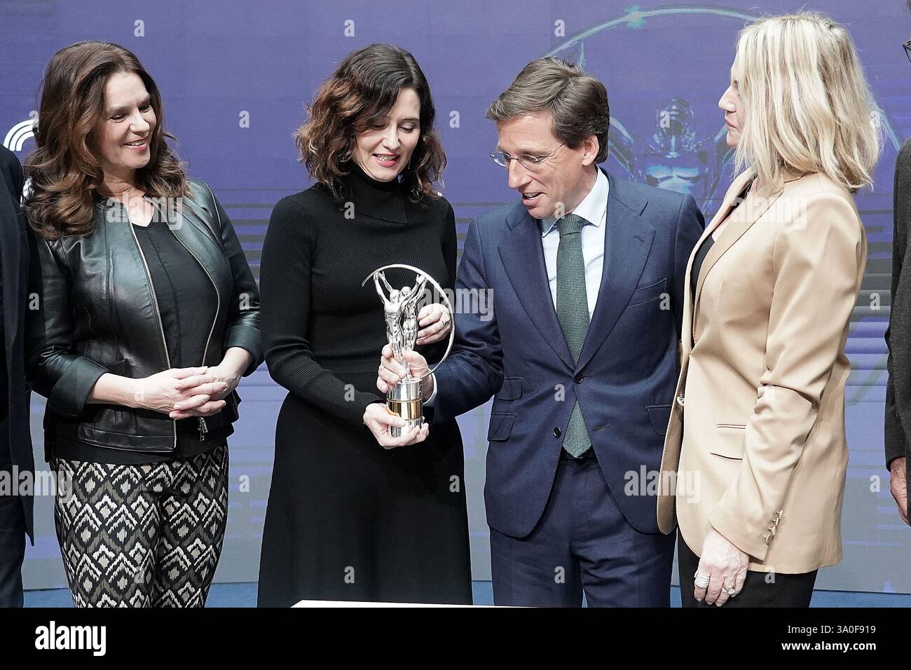 Madrid, Spain. 03rd Mar, 2025. Katarina Witt, Laureus Academy Member ...