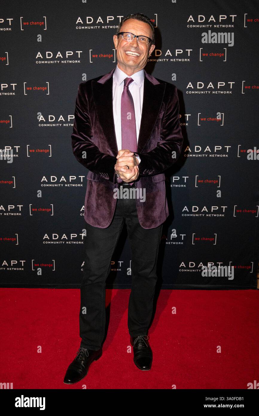 New York, USA. 03rd Mar, 2025. Mark Greatrex walks the red carpet at ...