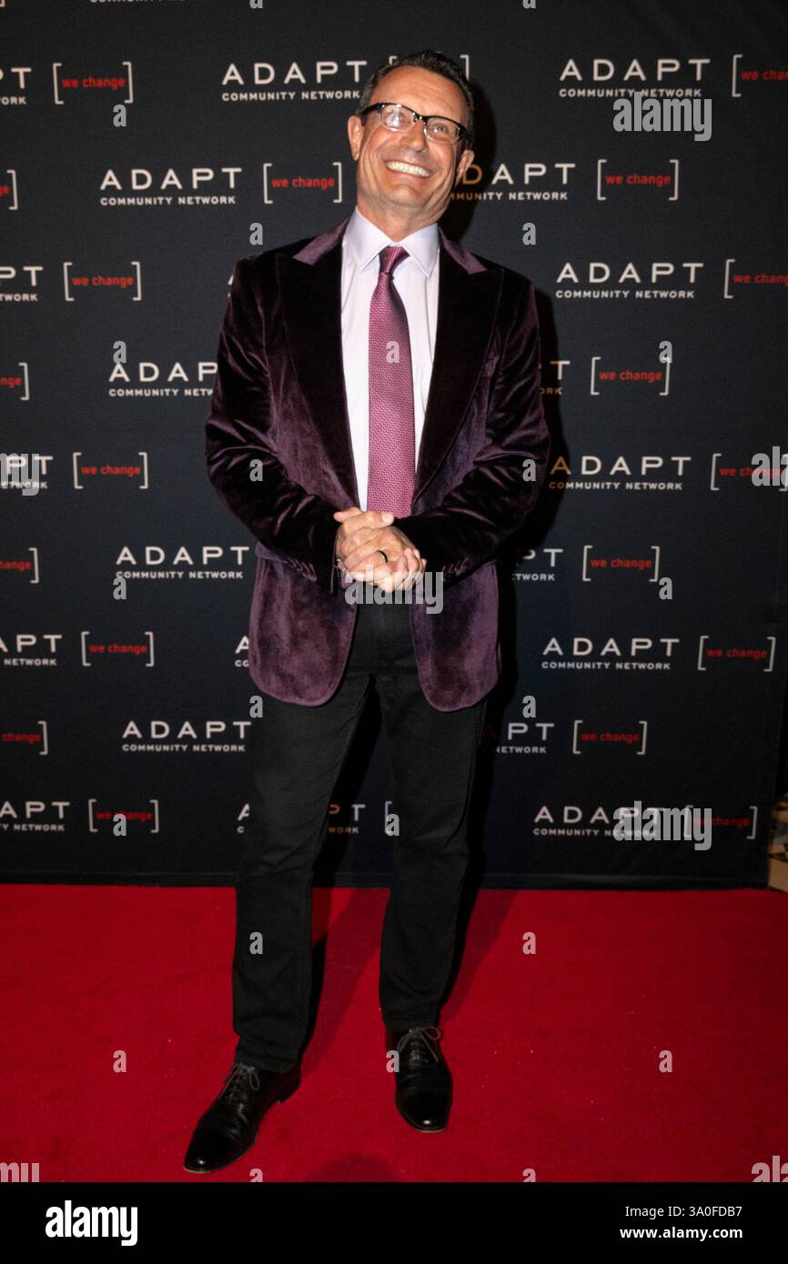 Mark Greatrex walks the red carpet at the 2025 ADAPT Leadership Awards ...