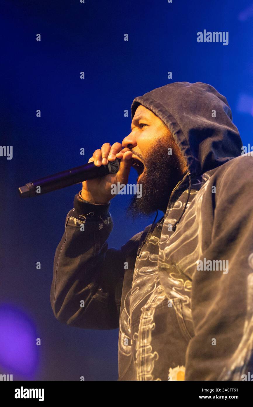 March 03, 2025. Lisbon, Portugal. North American Rap singer, The Game ...