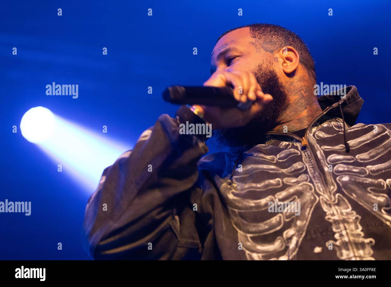 March 03, 2025. Lisbon, Portugal. North American Rap singer, The Game ...