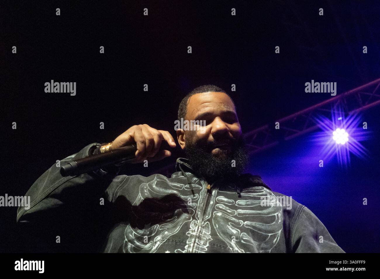 March 03, 2025. Lisbon, Portugal. North American Rap singer, The Game ...