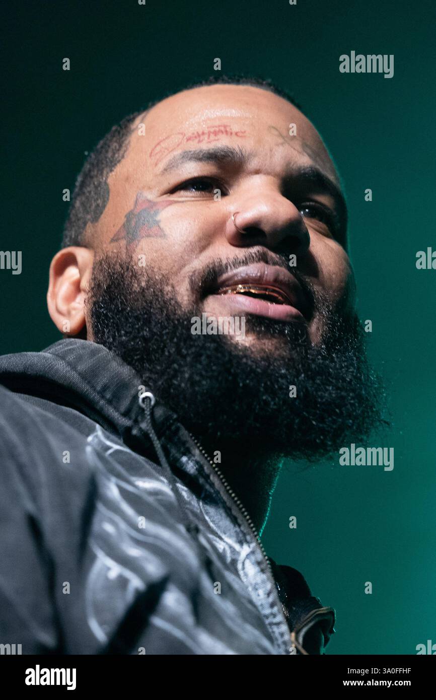 March 03, 2025. Lisbon, Portugal. North American Rap singer, The Game ...
