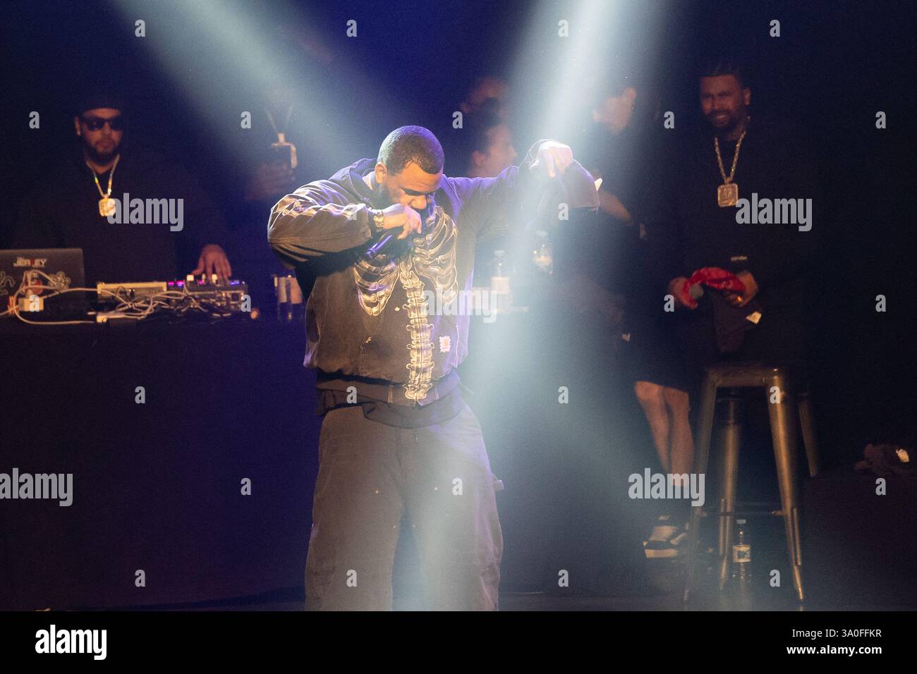 March 03, 2025. Lisbon, Portugal. North American Rap singer, The Game ...