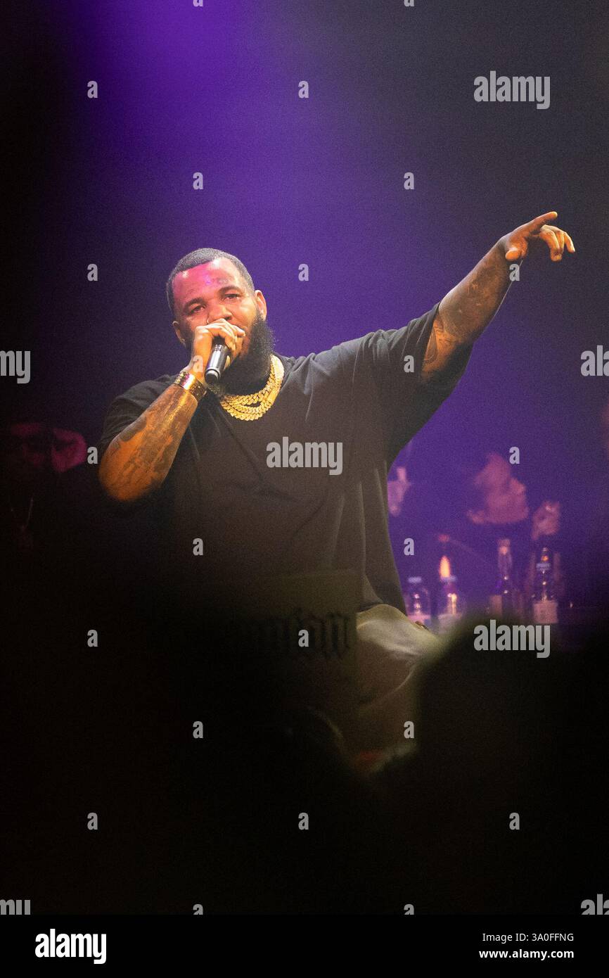March 03, 2025. Lisbon, Portugal. North American Rap singer, The Game ...