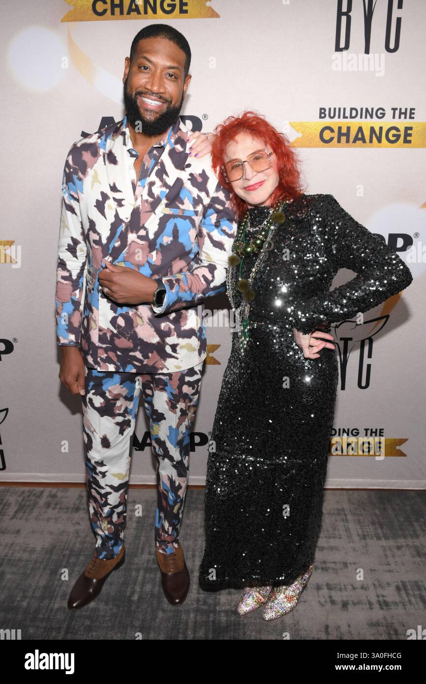 Bryan Terrell Clark (L) attends 2nd Annual Building the Change Gala at ...