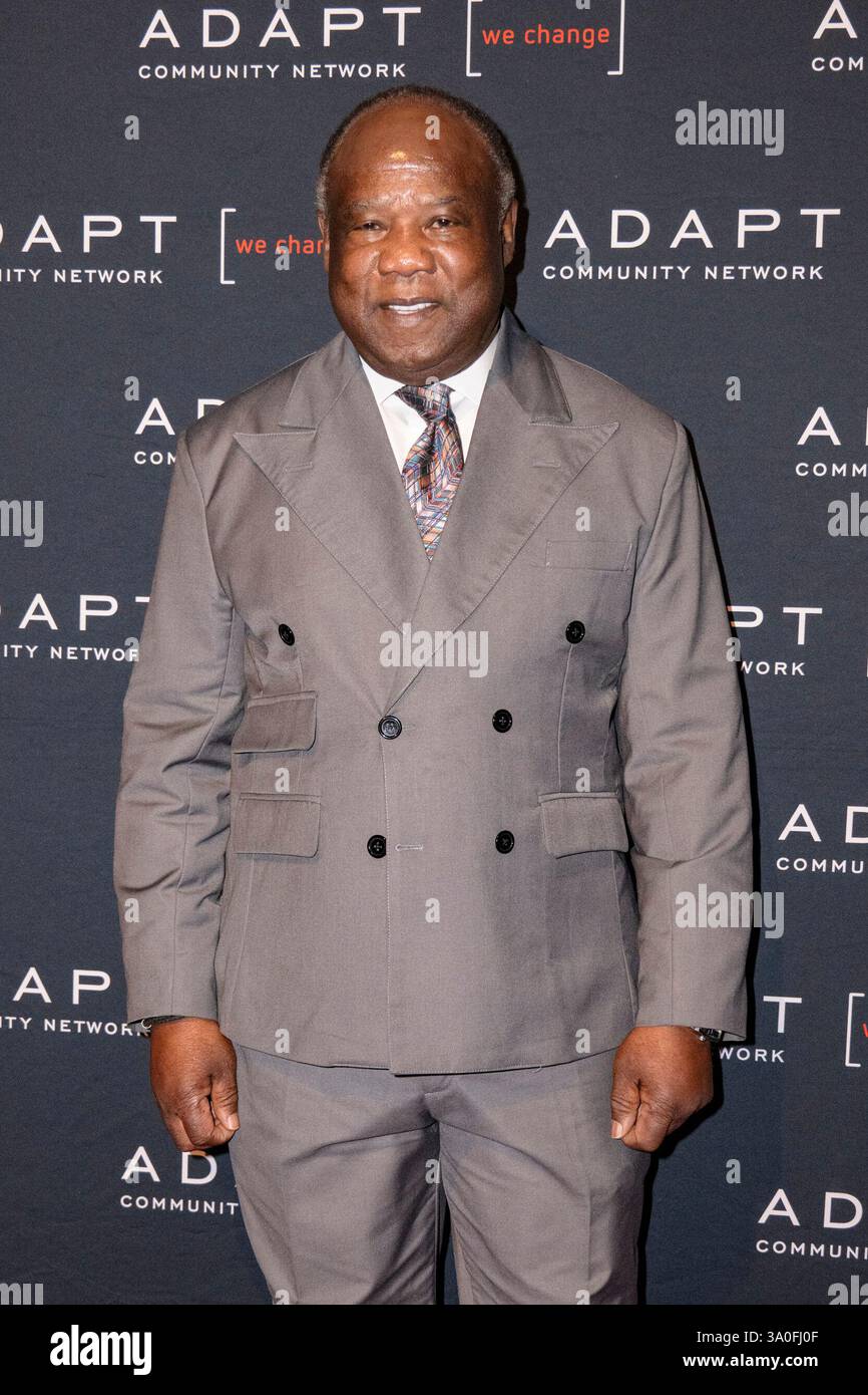 New York, USA. 03rd Mar, 2025. Isiah Whitlock Jr. walks the red carpet ...
