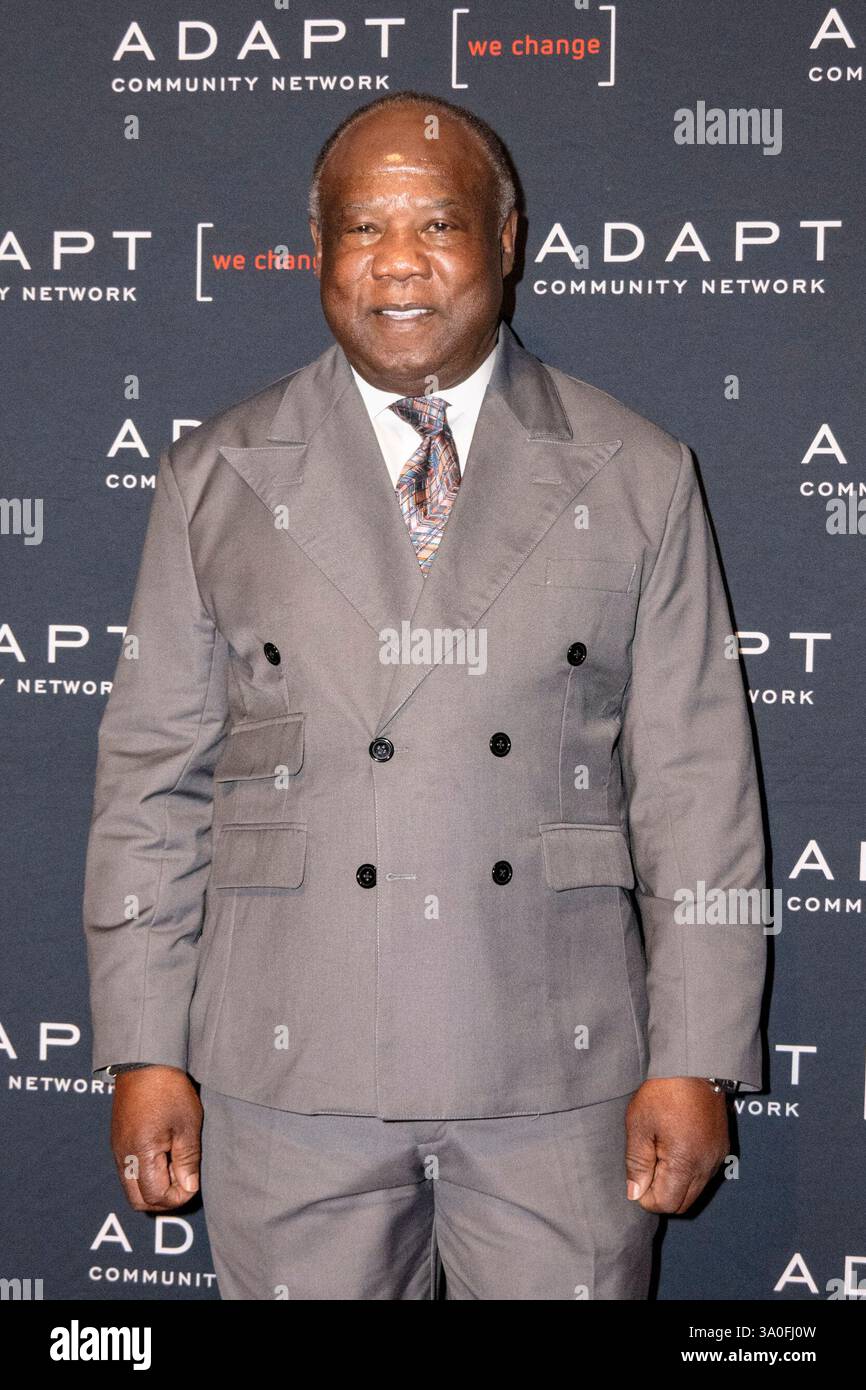 New York, USA. 03rd Mar, 2025. Isiah Whitlock Jr. walks the red carpet ...