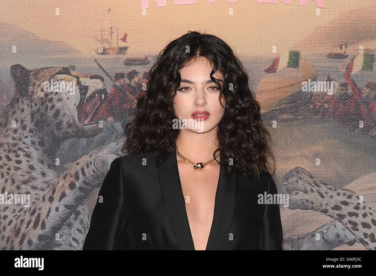 Rome, Italy. 03rd Mar, 2025. Rome, Teatro Dell'Opera Premiere of the Netflix series "The Leopard ...