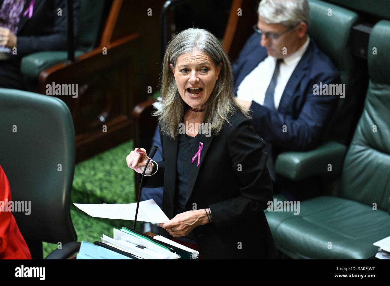 Melbourne, Australia. 04th Mar, 2025. Victorian Attorney Genera Sonya ...