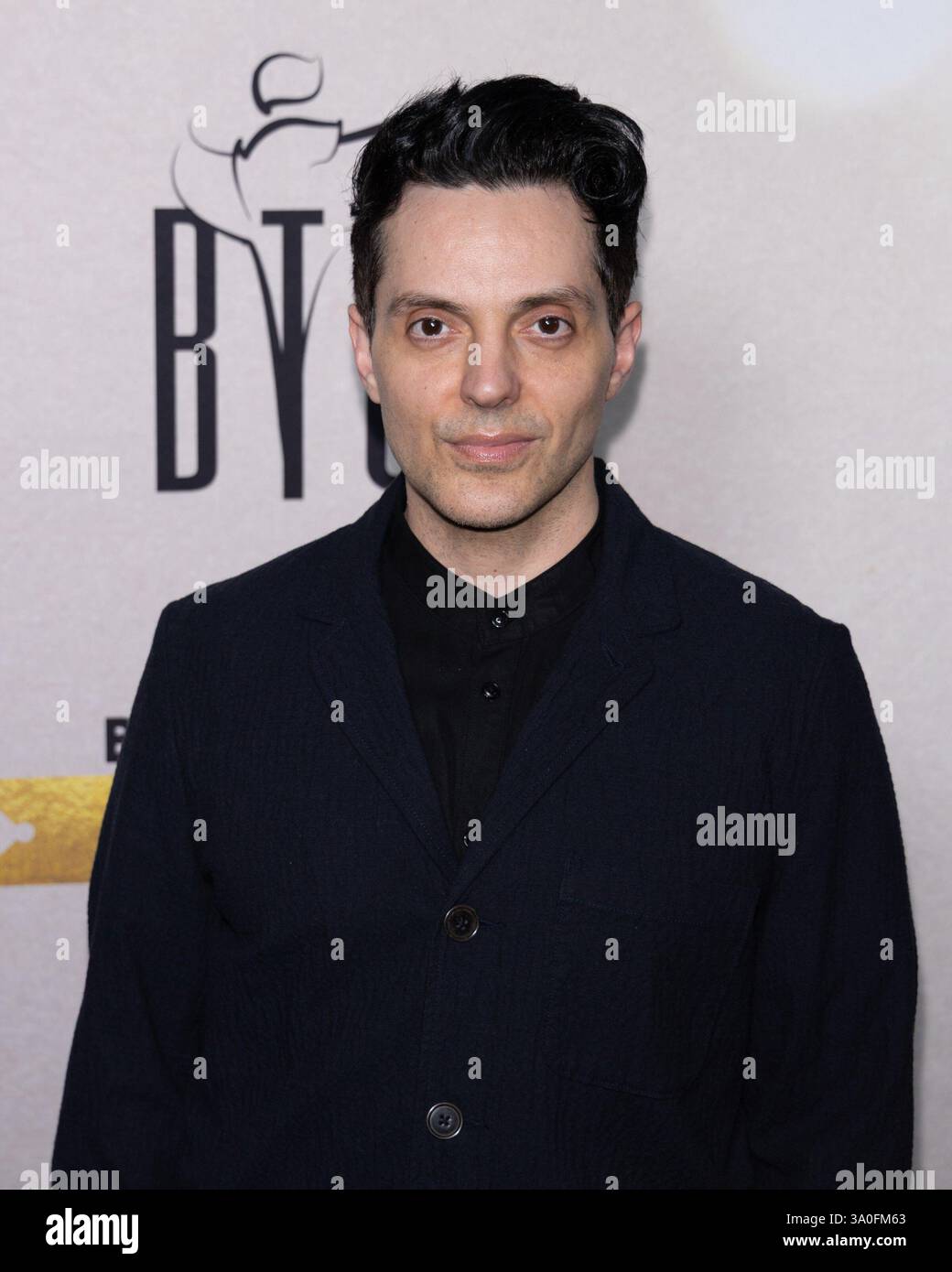 Ny. 03rd Mar, 2025. Fabian Aloise at arrivals for Black Theatre ...