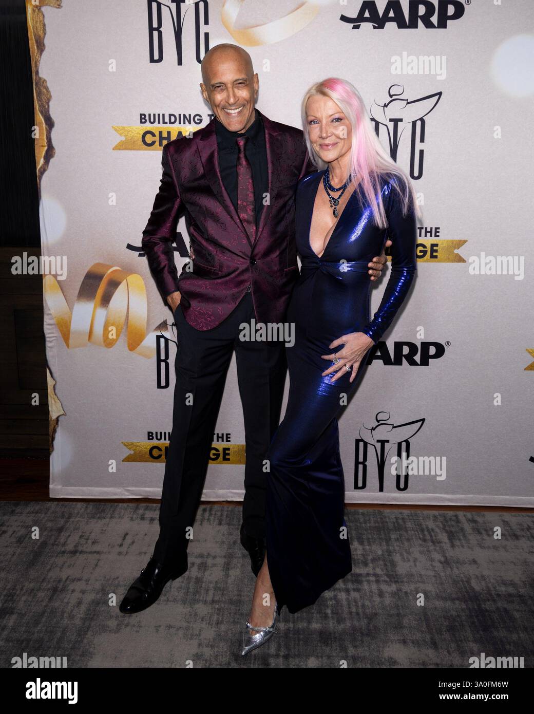 Ny. 03rd Mar, 2025. David Belafonte, Malena Belafonte at arrivals for Black Theatre Coalition ...