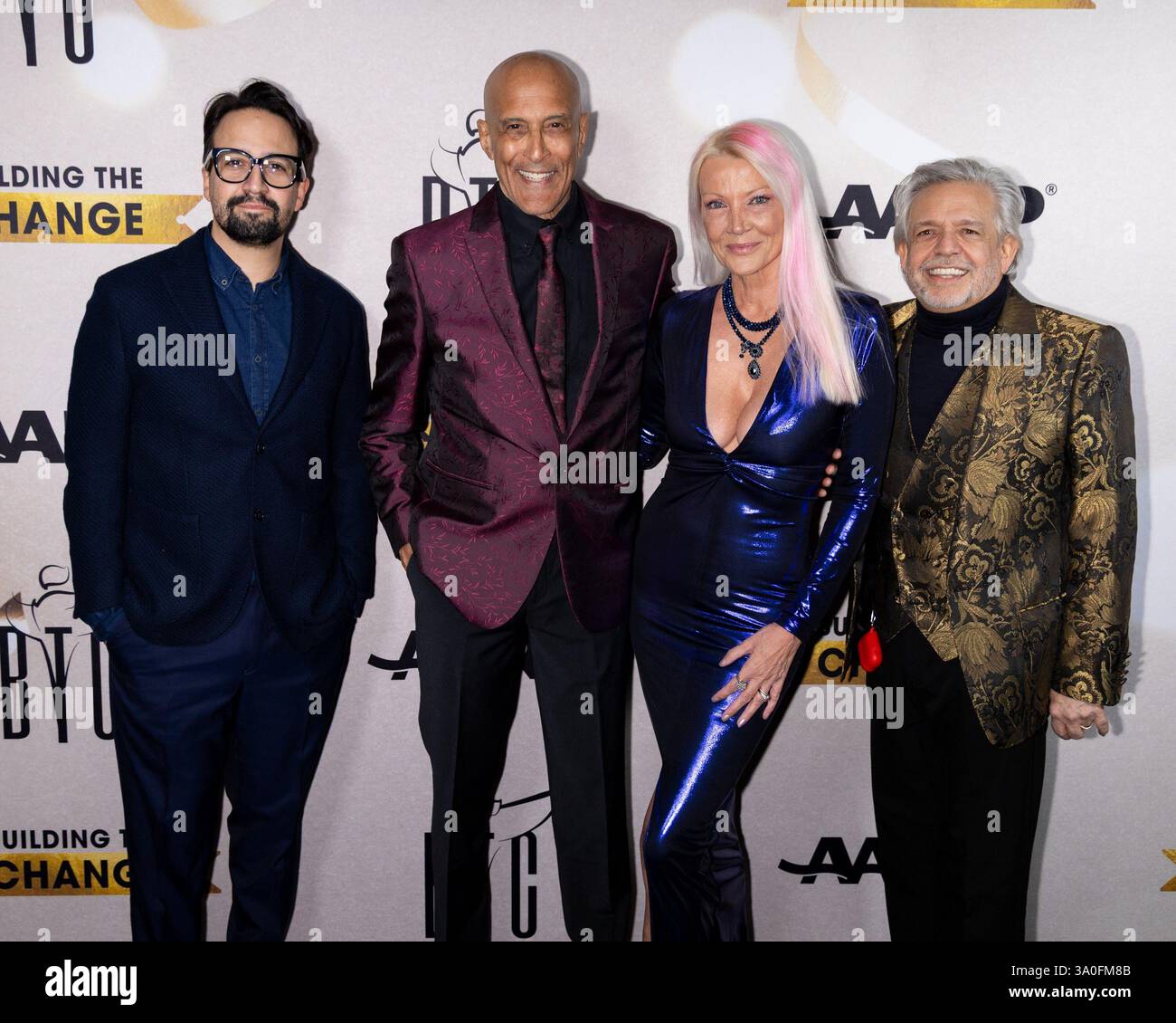Ny. 03rd Mar, 2025. Lin-Manuel Miranda, David Belafonte, Malena ...