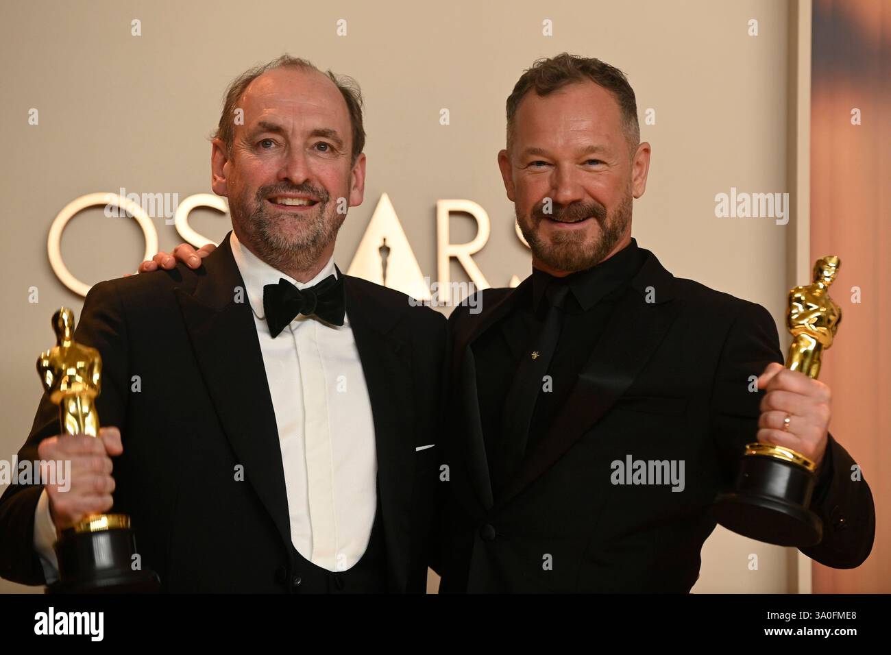 Hollywood, Ca. 2nd Mar, 2025. Nathan Crowley and Lee Sanders in the ...