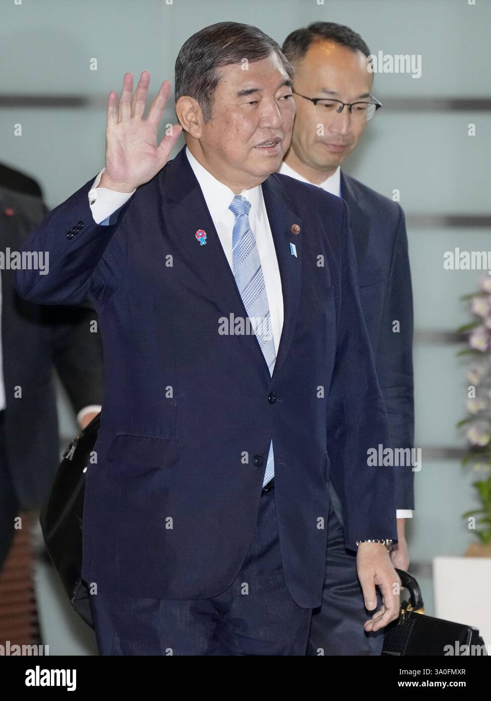 Tokyo, Japan. 04th Mar, 2025. Japanese Prime Minister Shigeru Ishiba ...
