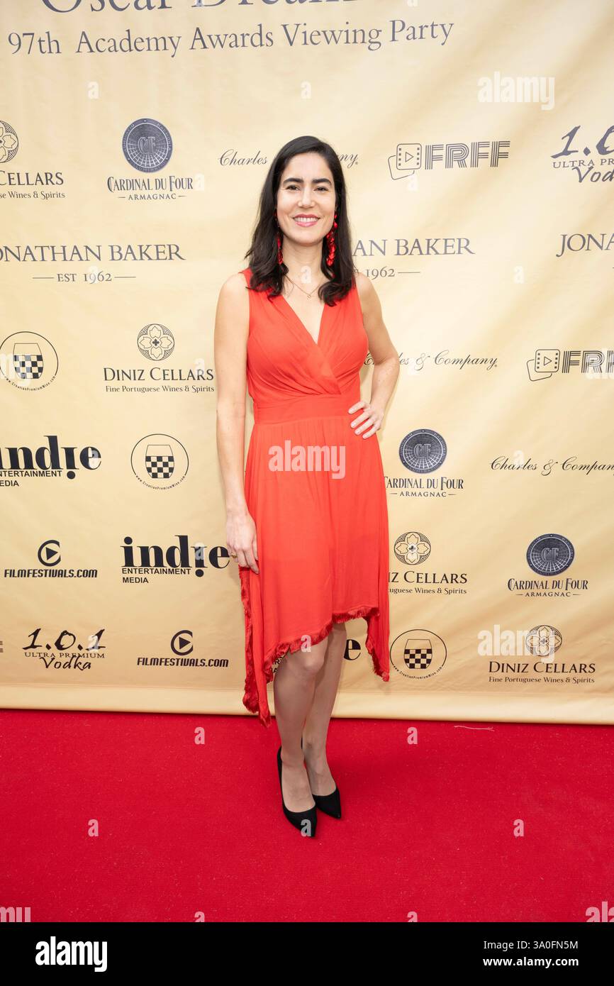 Actress Natalia Bilbao attends The Icons Of Hollywood Oscar Viewing ...