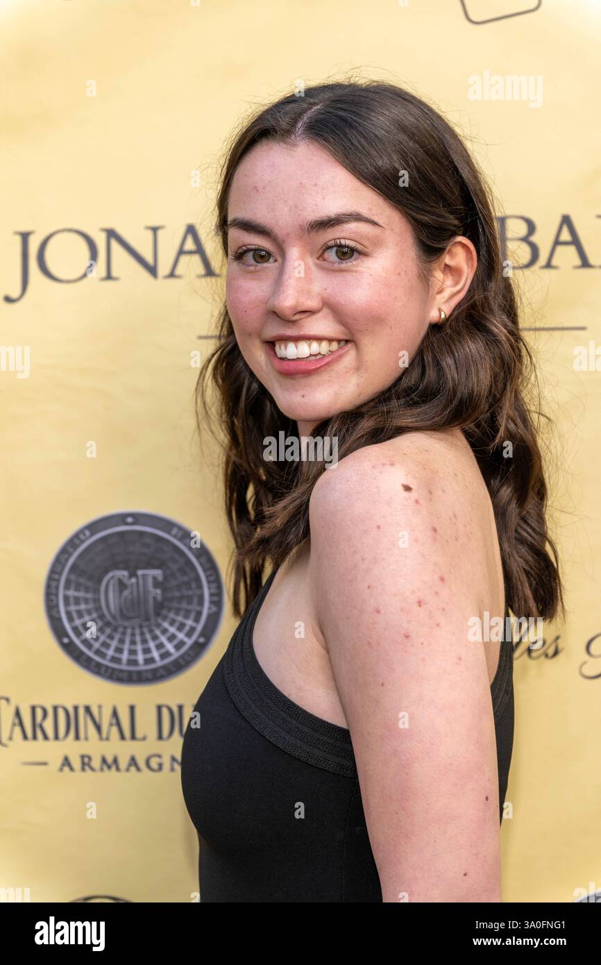 Actress Annaliese Judge attends The Icons of Hollywood Oscar Viewing ...
