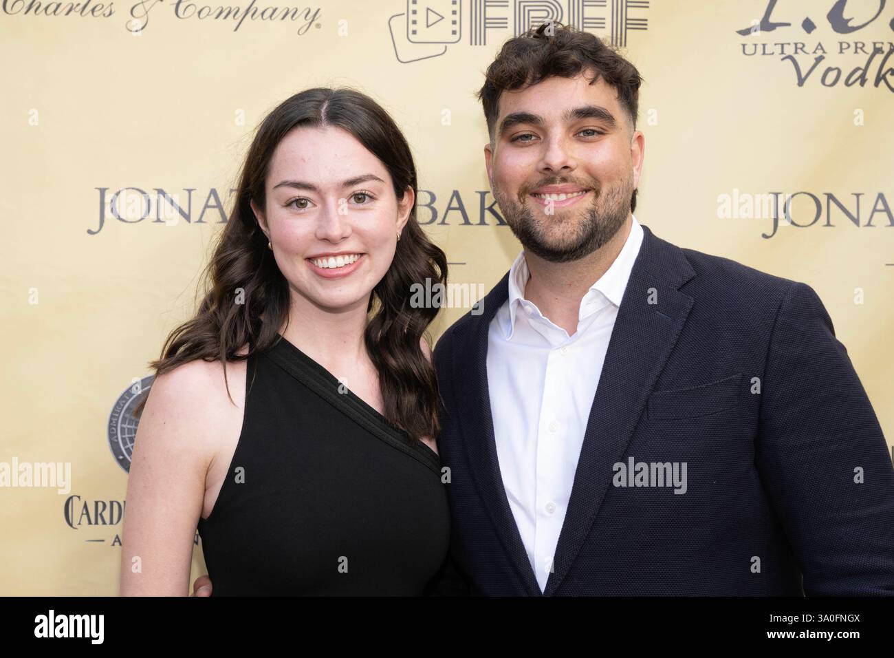 Actress Annaliese Judge and Producer Cameron Zahand attend The Icons of ...