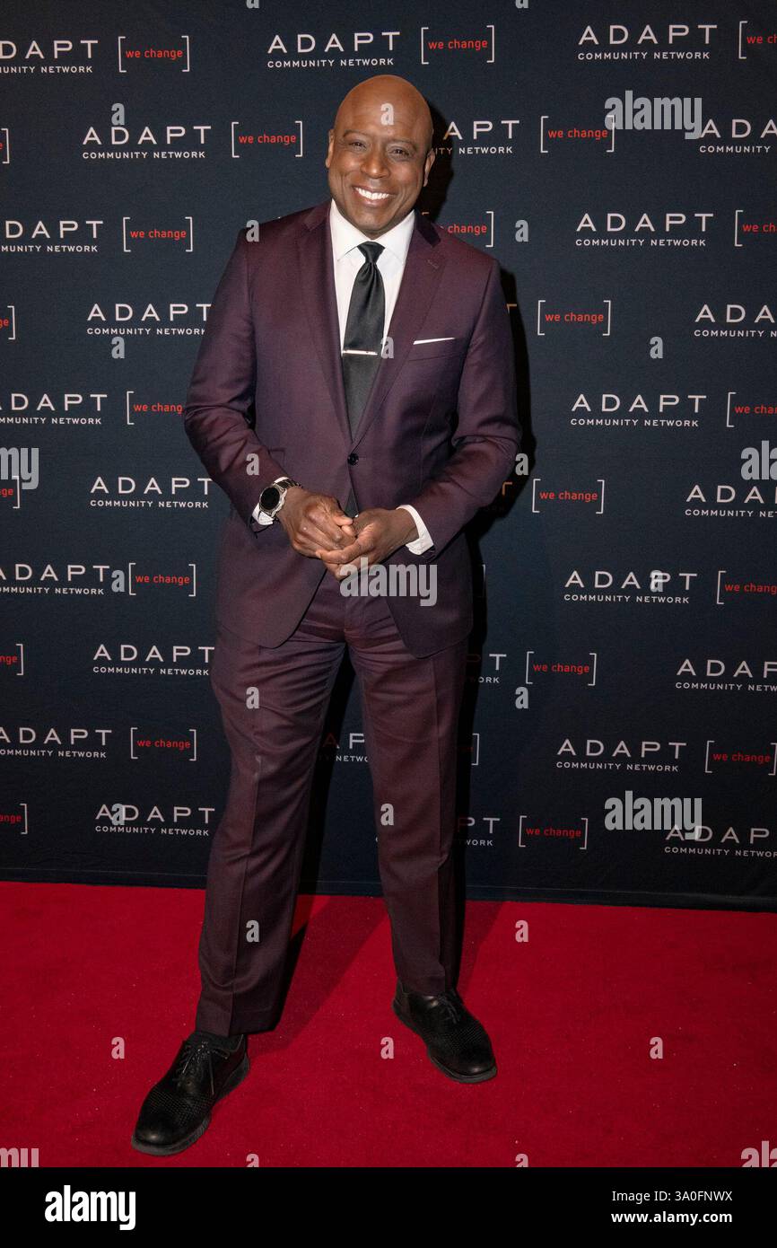 Kori Chambers walks the red carpet at the 2025 ADAPT Leadership Awards ...