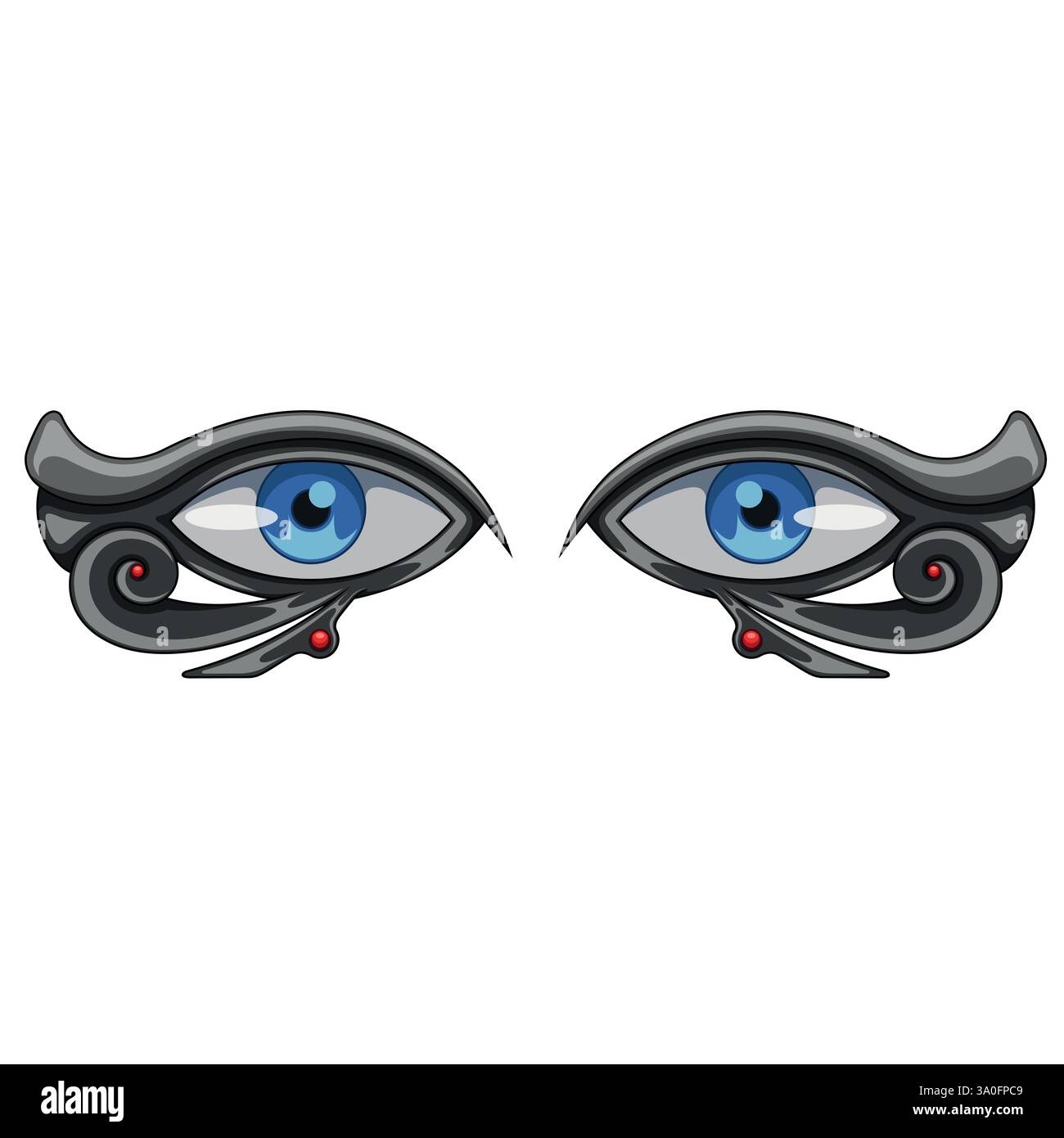 Ancient Egyptian protection amulet, symbol that comes from the Egyptian ...