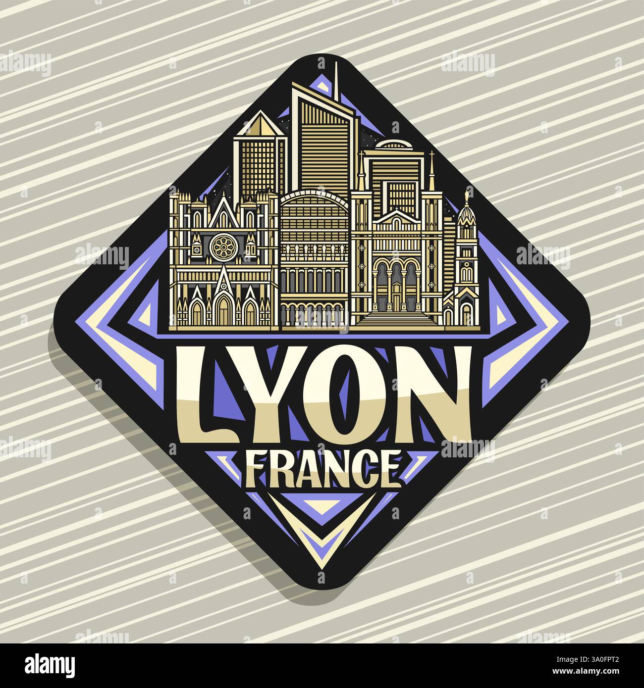 Lyon house city Stock Vector Images - Alamy